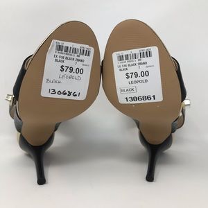 Expression | Shoes | Nwt Expression Leopold Stacked Heel Sandals | Poshmark